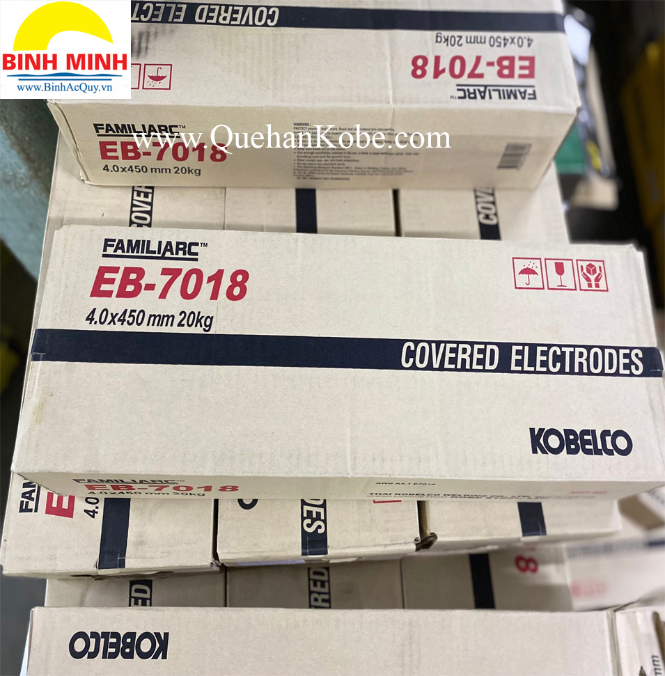 Que hàn chịu lực Kobe EB-7018 4.0mm, Đại lý Que hàn chịu lực Kobe EB ...